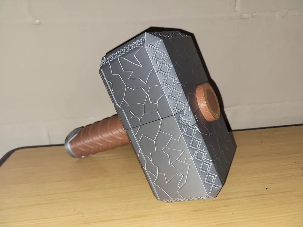 Thor's Hammer MTG Double Commander Deck Box - Free 3D Print Model ...