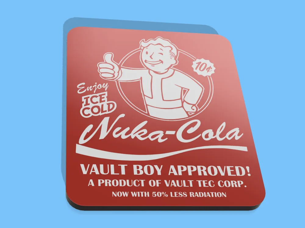 Fridge - Magnet - Fallout - Nuka Cola by The Big Greek - MakerWorld