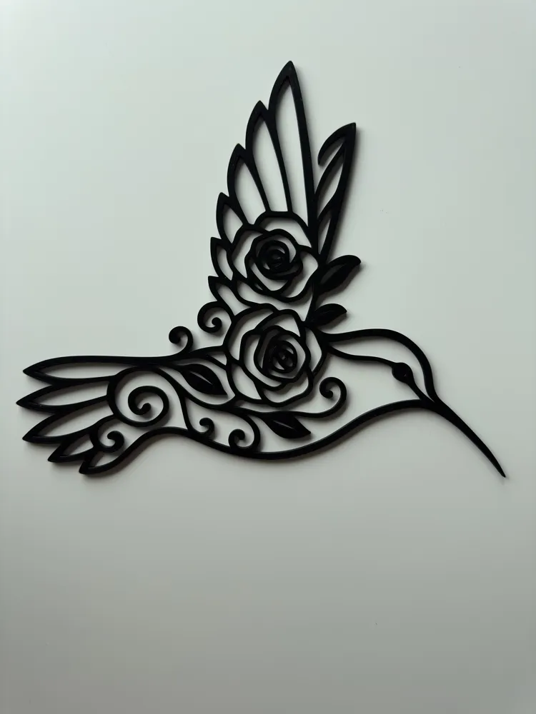 Floral Hummingbird Wand Decoration by CrazyKidz MakerWorld: Download ...