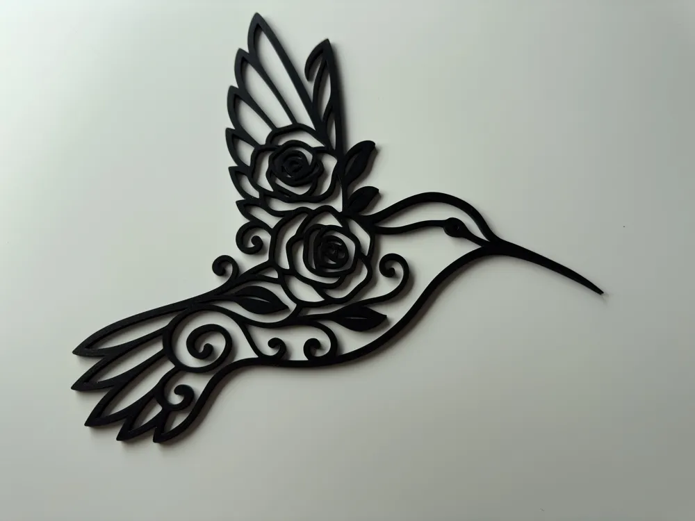 Floral Hummingbird Wand Decoration by CrazyKidz MakerWorld: Download ...