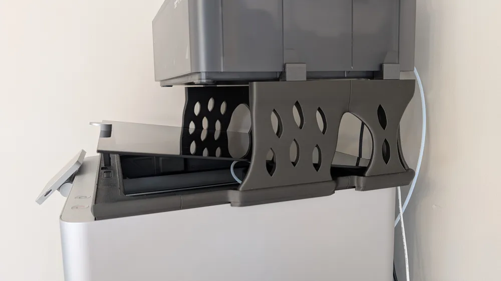 AMS Riser (+ Plates Holder) for X1C and P1S - Free 3D Print Model ...