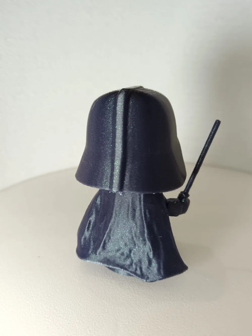 Chibi Darth Vader with lightsaber by Aleandrus - MakerWorld