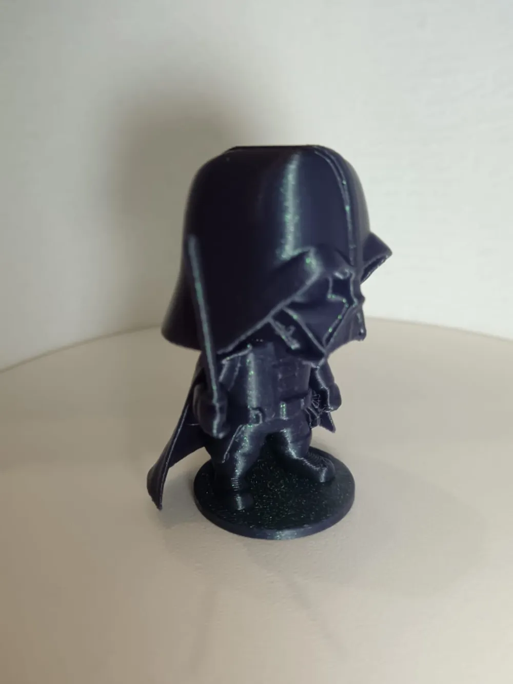 Chibi Darth Vader with lightsaber by Aleandrus - MakerWorld
