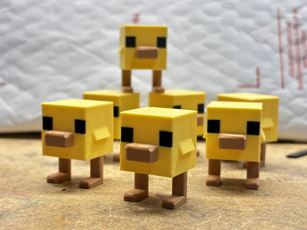 Minecraft Baby-Huhn Neuer Mob – Kostenloses 3D-Druckmodell – MakerWorld