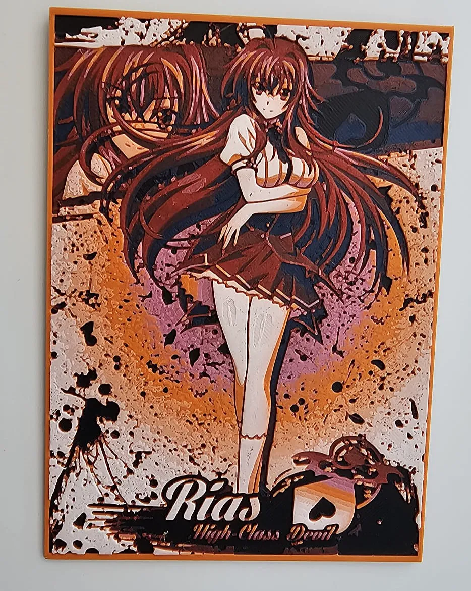 Rias Gremory (High School DxD) by benito valentin - MakerWorld