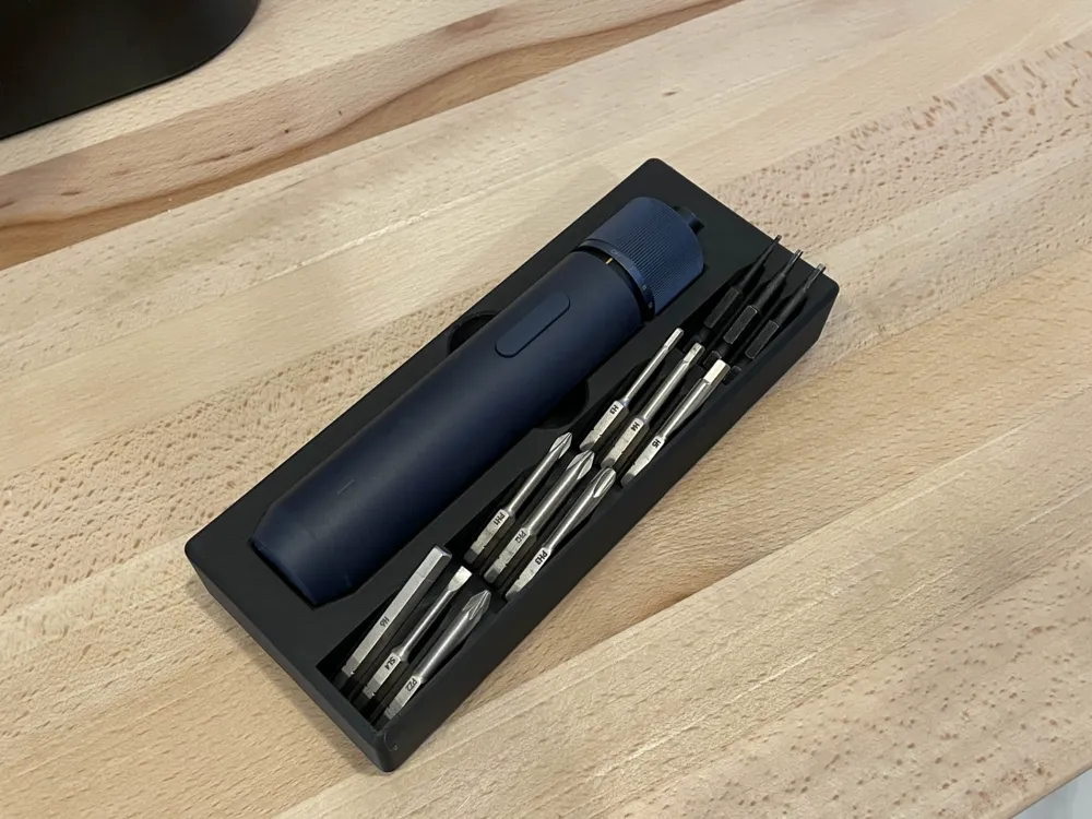 HOTO Electric Screwdriver and Bits Gridfinity Bin by Mush - MakerWorld