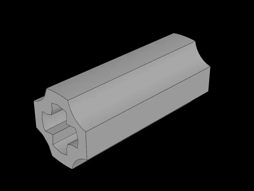 Brick Compatible Technic Axle Joiner Inline Smooth by Brick Lab ...