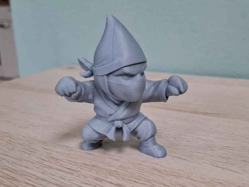 Stealthy Ninja Gnome by Koffiekoek MakerWorld: Download Free 3D Models