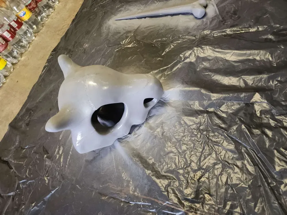 Wearable Cubone Skull - Free 3D Print Model - MakerWorld