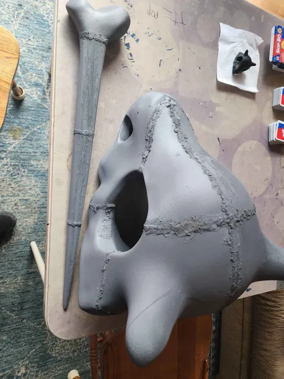 Wearable Cubone Skull - Free 3D Print Model - MakerWorld