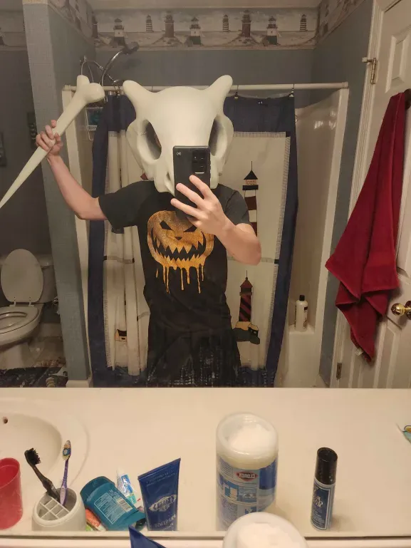 Wearable Cubone Skull - Free 3D Print Model - MakerWorld