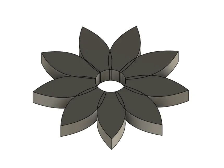 Flower 2 - basic shape by 3ni - MakerWorld