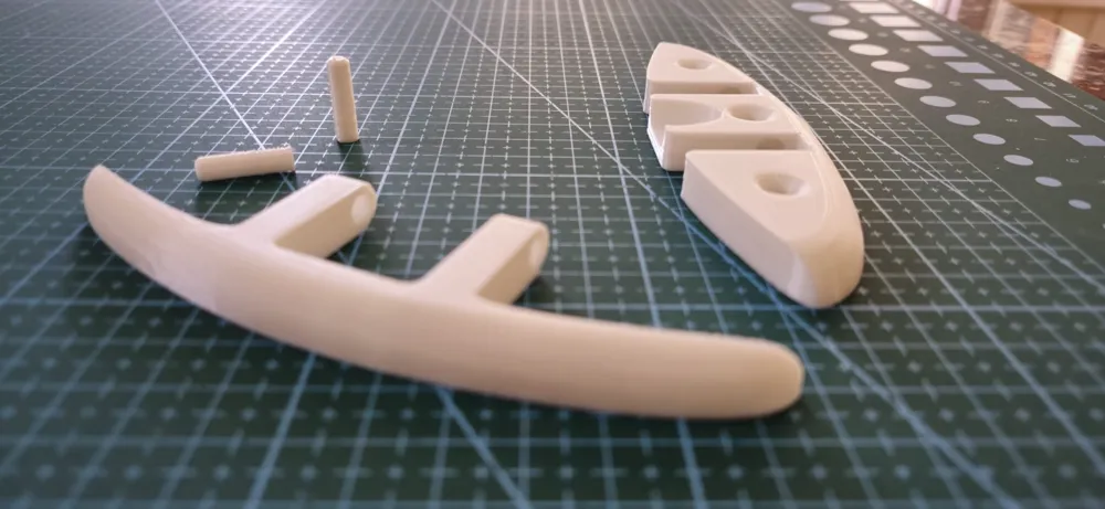 Recessed Cleat - Nautical - Free 3D Print Model - MakerWorld