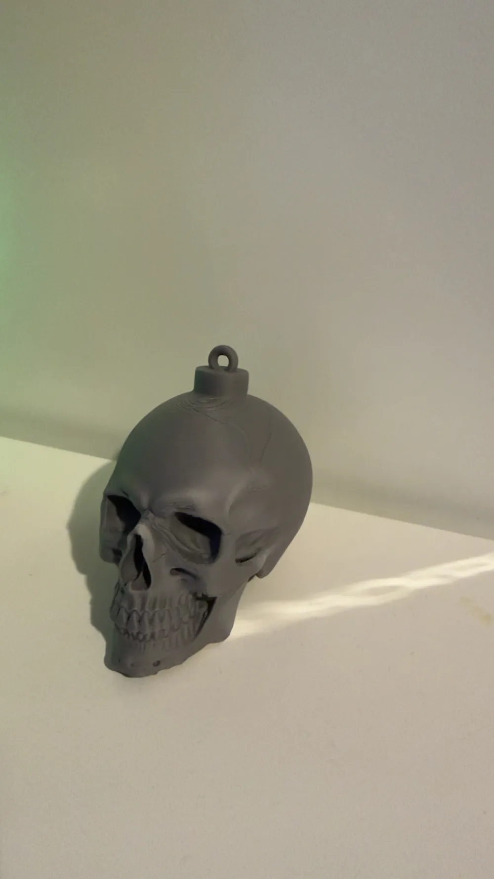 Gothic Skull Tree Ornament - Free 3D Print Model - MakerWorld