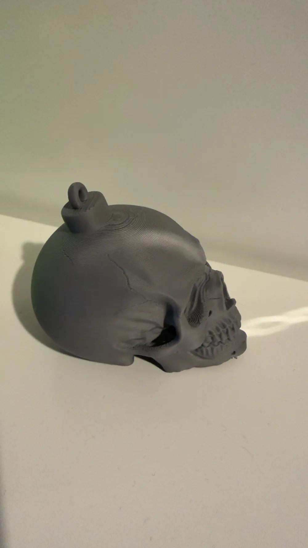 Gothic Skull Tree Ornament - Free 3D Print Model - MakerWorld