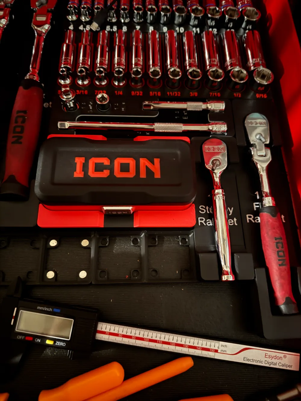 ICON Locking Flex Head Ratchet and Bit (Meme tool) - Free 3D Print ...