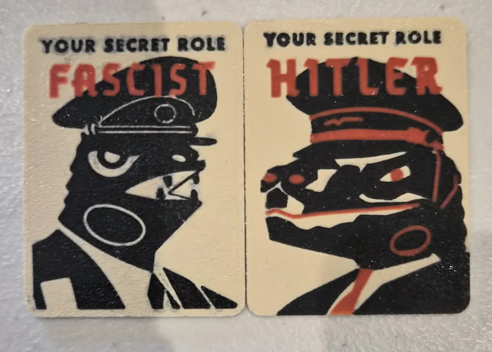 Secret Hitler Original Style Hitler Role Card Remixed by MHRay ...