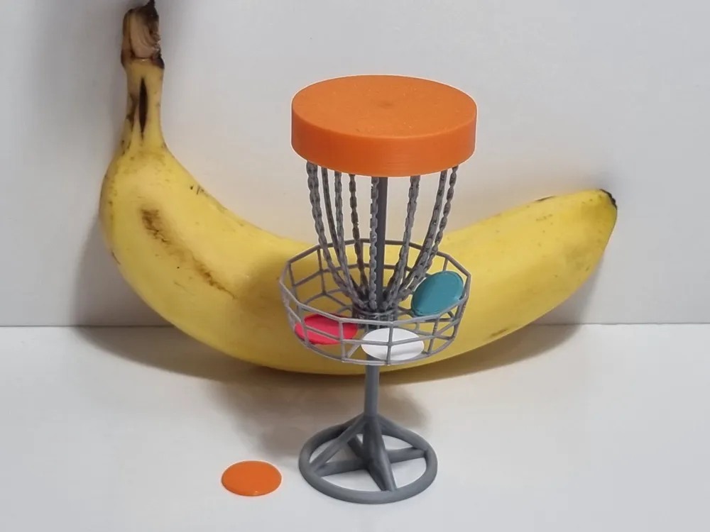 Mini Disc Golf by Parametric Poop MakerWorld: Download Free 3D Models