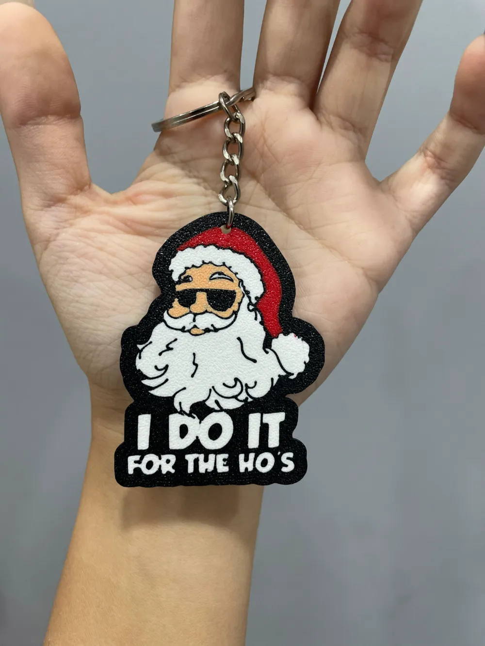 Keychain Santa Claus by kriativu 3D - MakerWorld