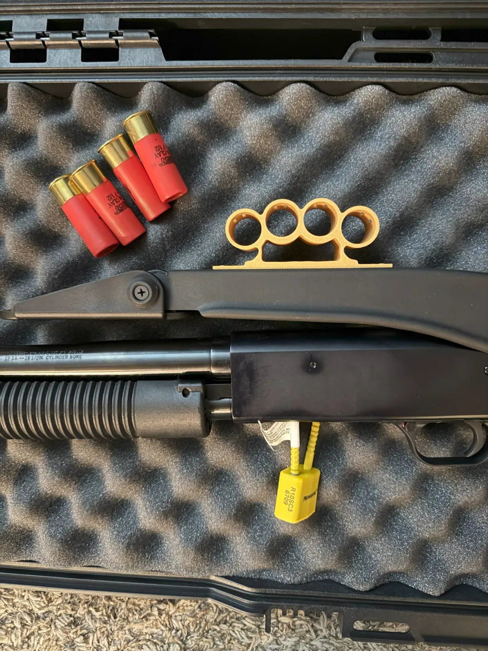 Brass Knuckle Shell Mount for Mossberg Maverick 88 by wuboo MakerWorld ...
