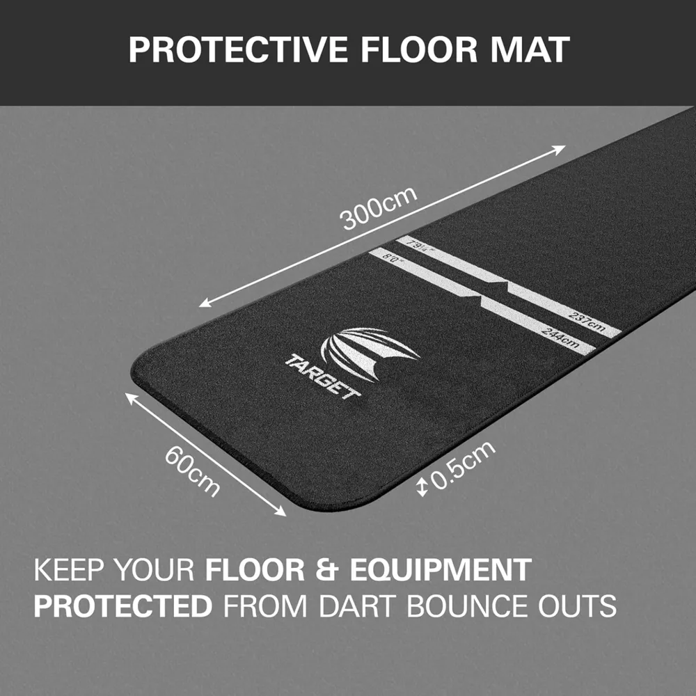 Target Champions Dart Mat raised oche by Jay - MakerWorld