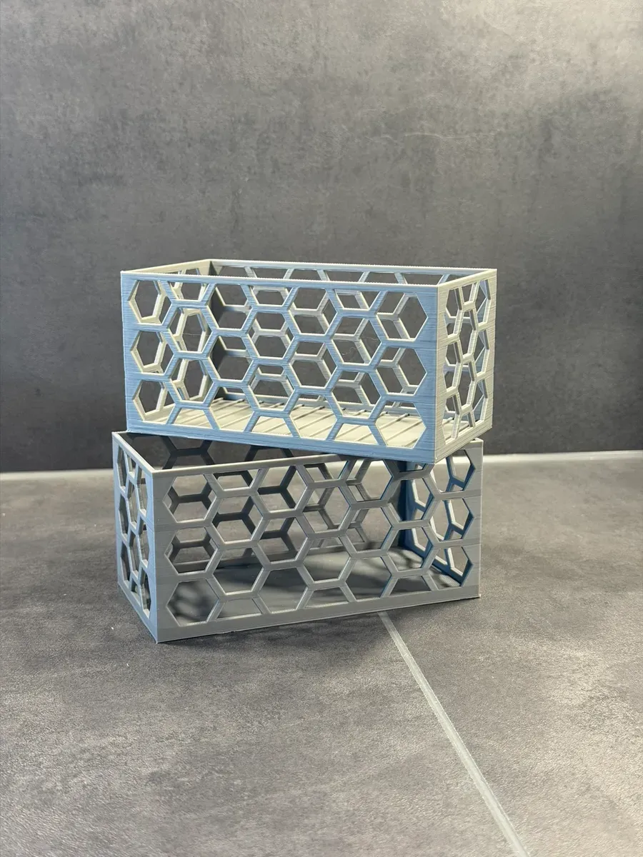 Modern Hexagon Storage Box - Honeycomb-Design by projectprint_3d ...
