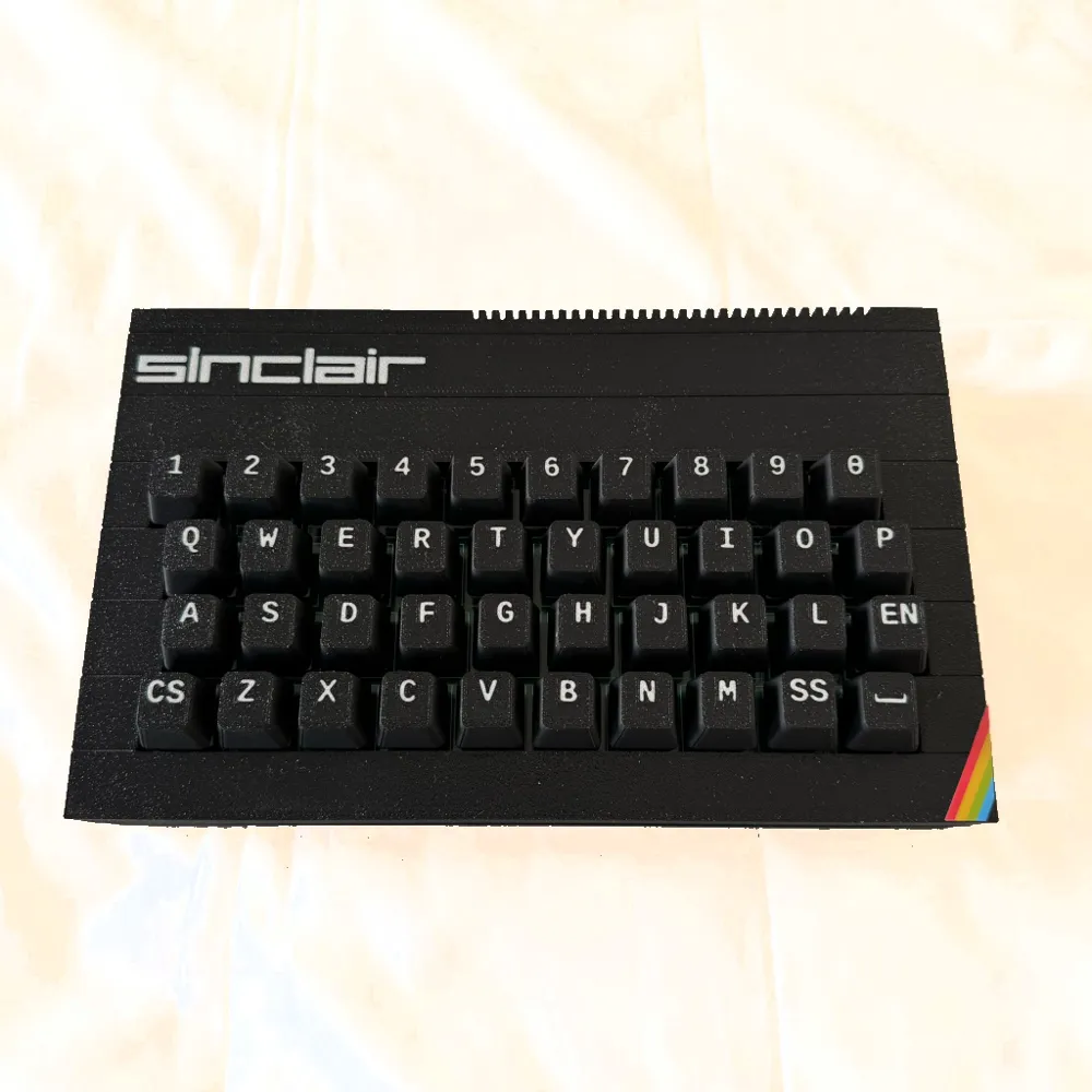 Replacement ZX Spectrum 48k Case & Key Caps for Mechanical Keyboard by ...