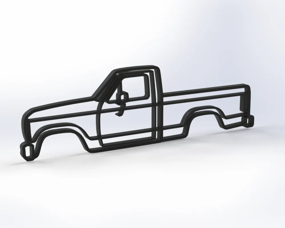 Ford F-150 7th Generation F150 wall art - Free 3D Print Model - MakerWorld