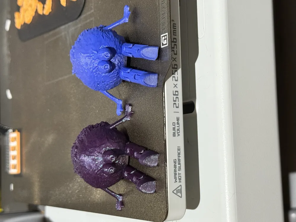 Mikro großäugiges Blob-Alien-Haustier Flexi-Kumpel von Mark MakerWorld ...