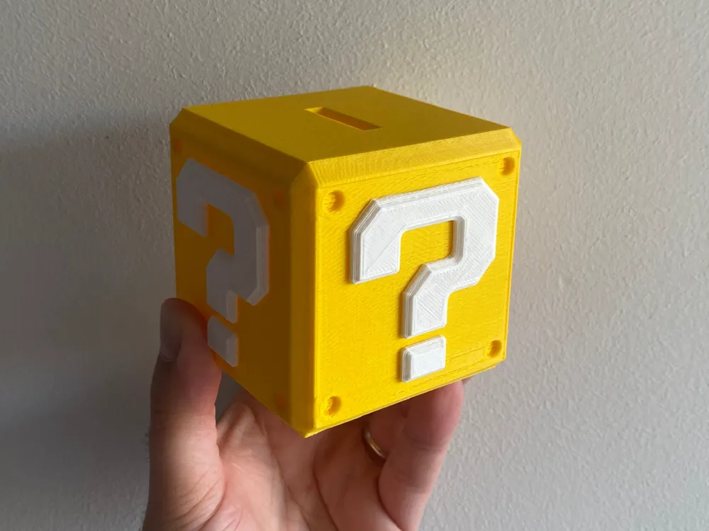 Super Mario - Money box, hucha, cash box by Candil Deco 3D MakerWorld ...