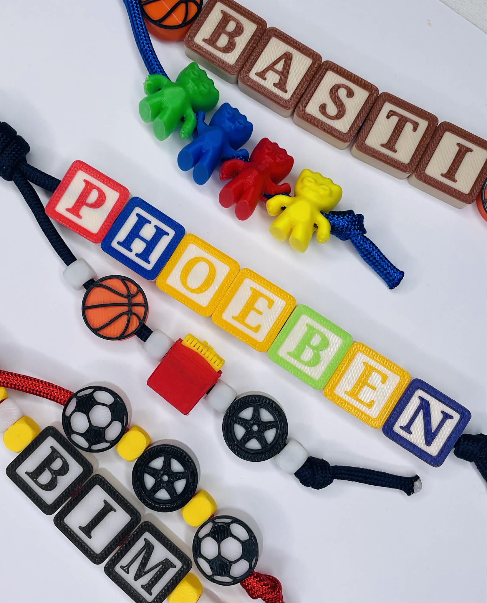Alphabet Blocks Beads - Free 3D Print Model - MakerWorld