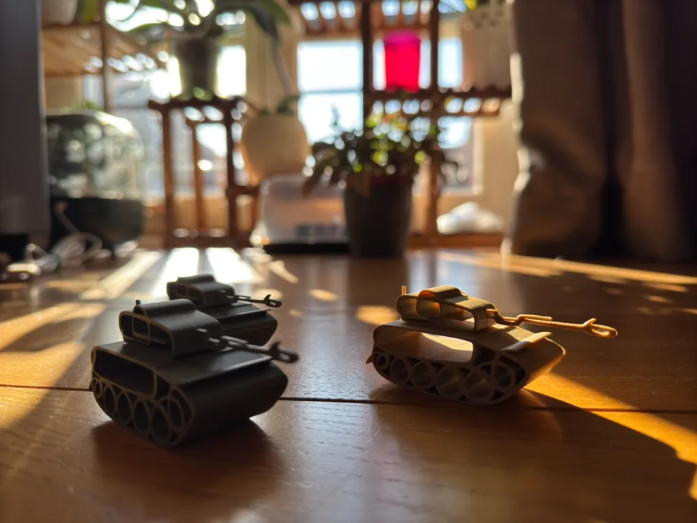 Tank Line art by Tesial Design - MakerWorld