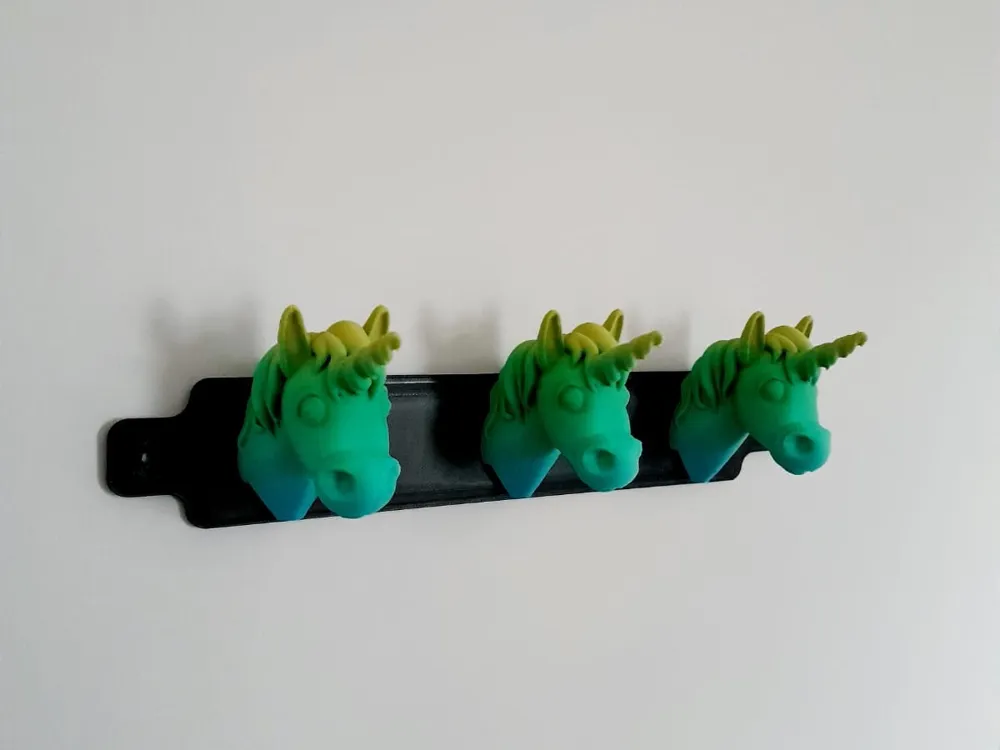Unicorn hooks [modular build] hangers by knutsel_corner - MakerWorld