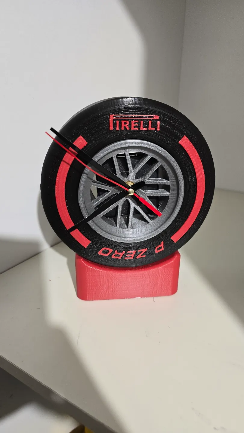 F1 clock by Ivankooo - MakerWorld