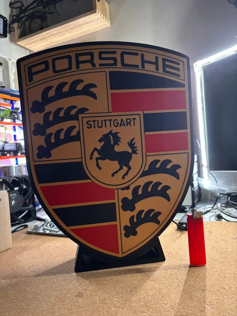 PORSCHE LIGHT BOX - Free 3D Print Model - MakerWorld