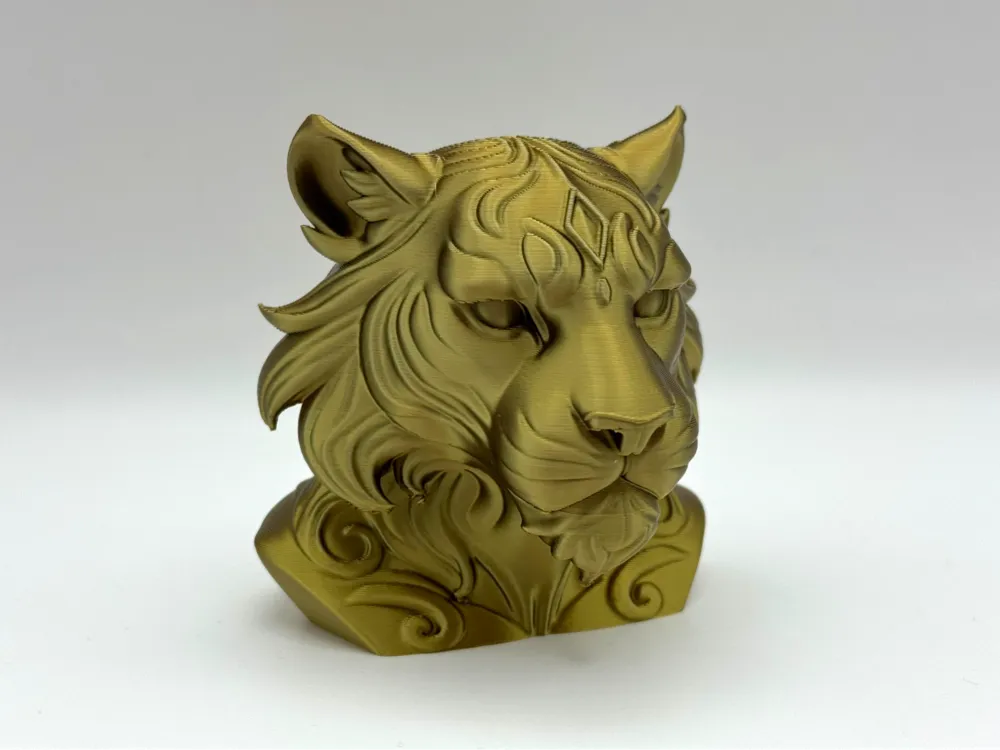 Fantasy Tiger Bust by Stigern MakerWorld: Download Free 3D Models