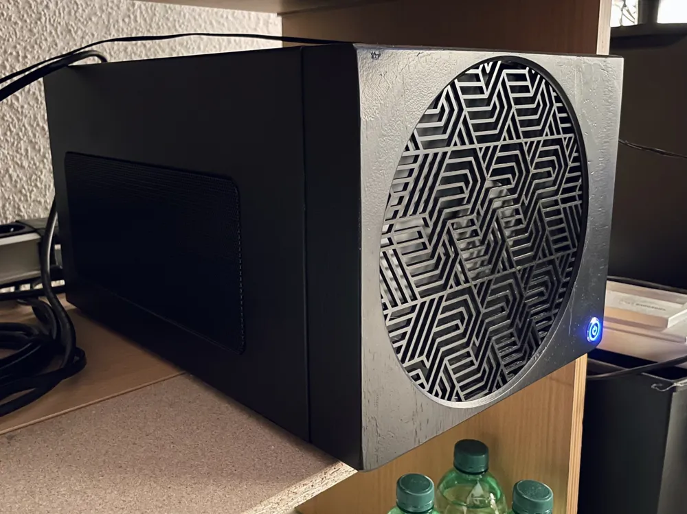 200mm Fan Front for Fractal Node 304 - Free 3D Print Model - MakerWorld