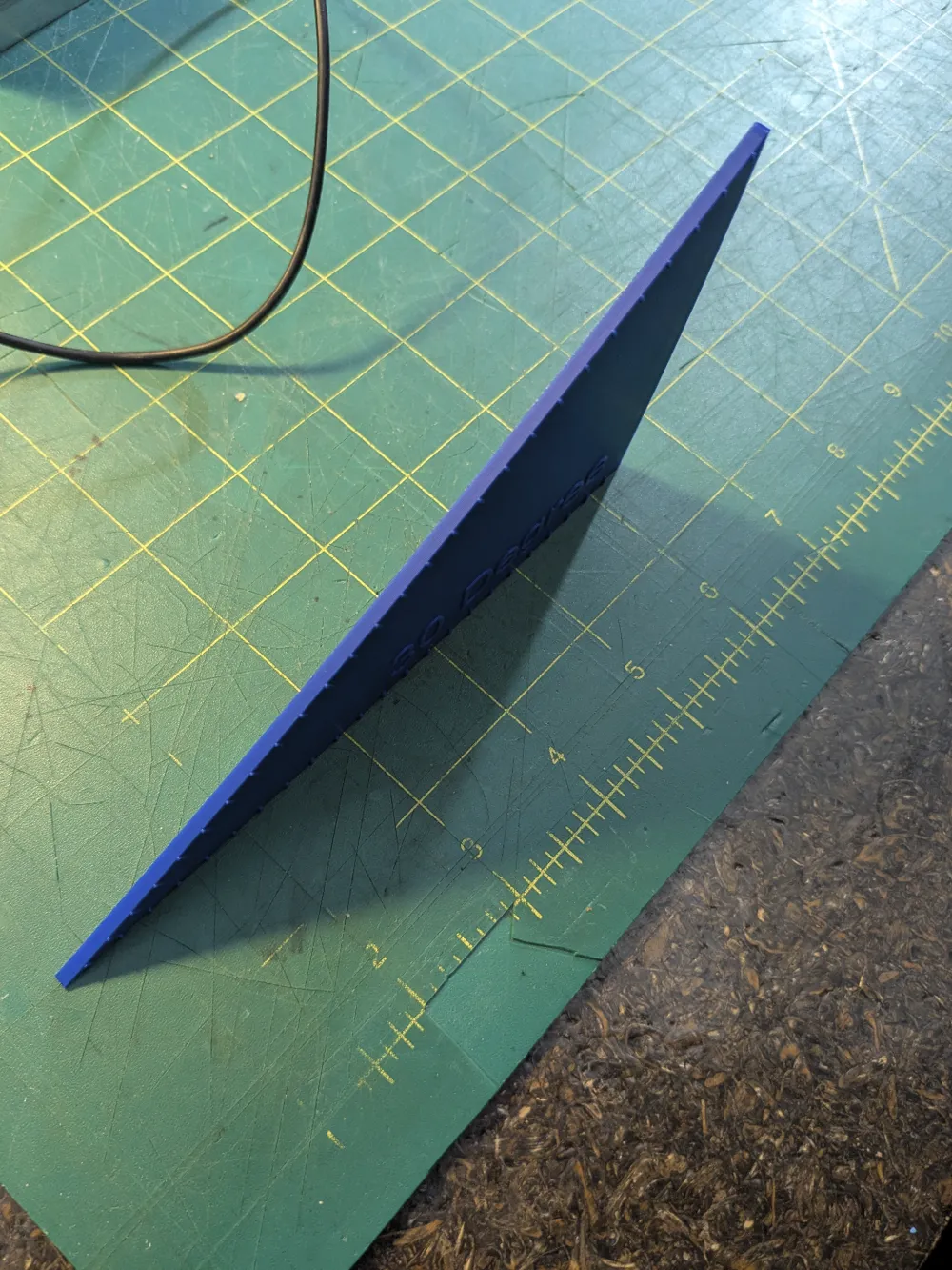 30 Degree Protractor Ruler Wedge by Sector67 - MakerWorld