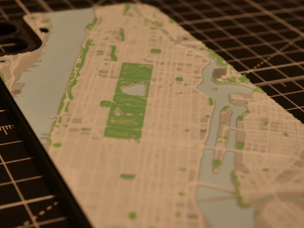 City Map Backplates for CMF Phone 1 (Hueforge) by Dotted Lines - MakerWorld