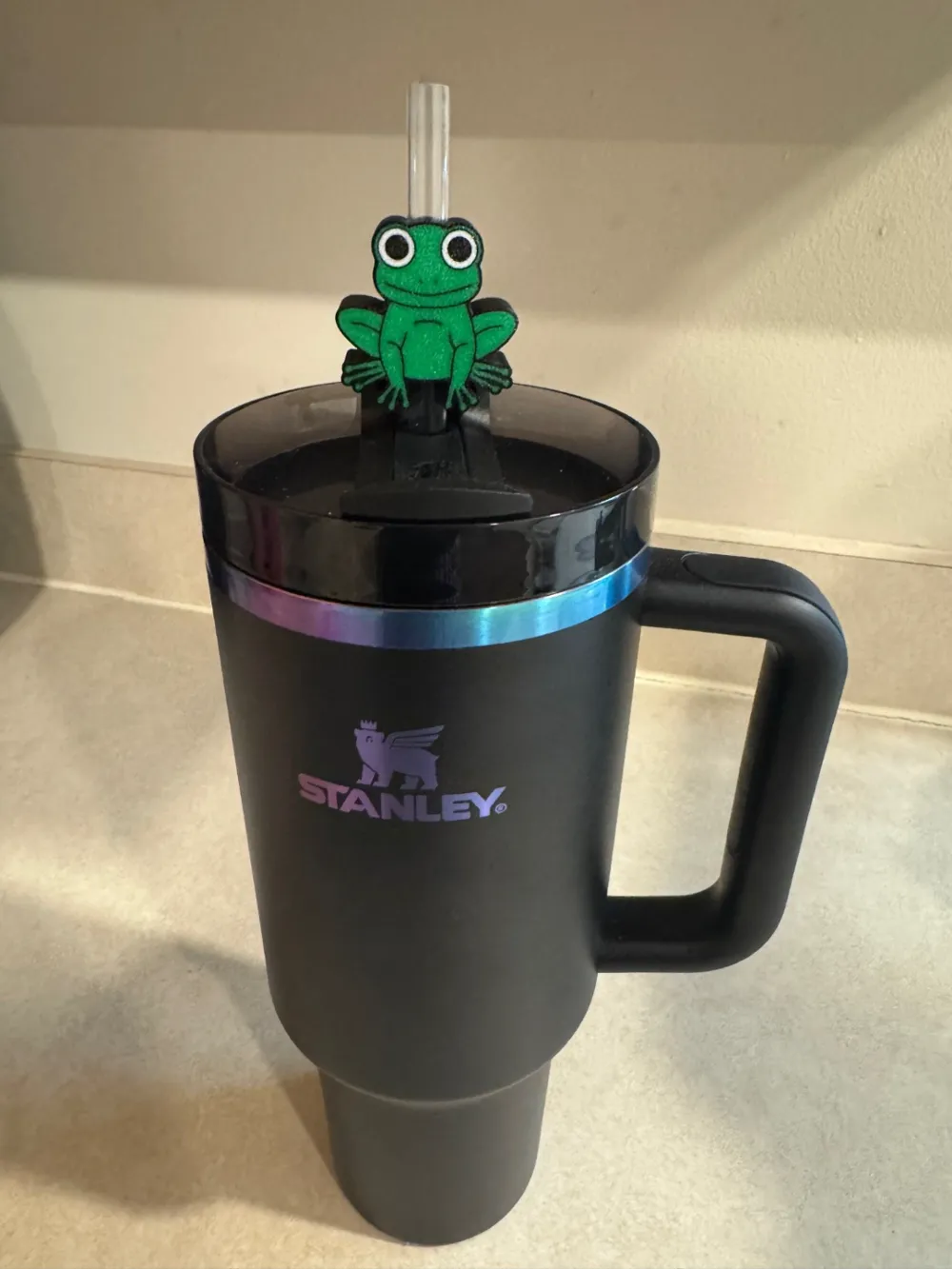 Frog Stanley Cup Straw Topper by Carman3D MakerWorld: Download Free 3D ...