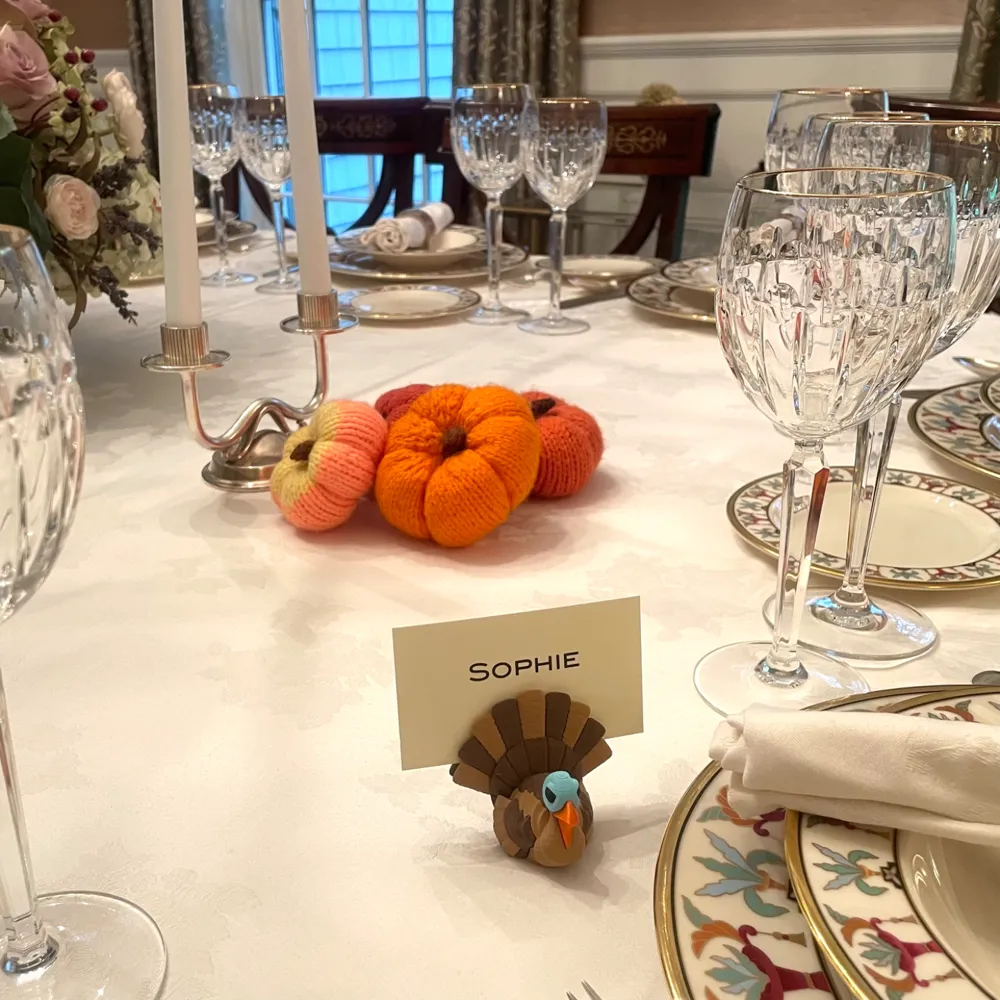 Turkey Placecard Holder Thanksgiving Table Remixed by KNDesigns3D ...