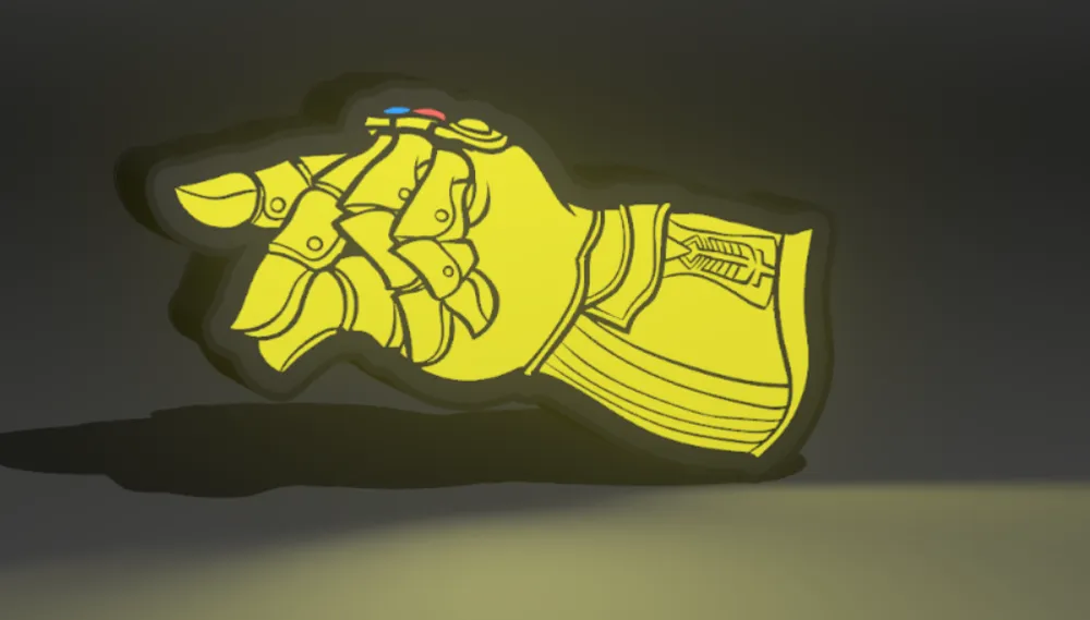 Infinity Gauntlet Snap LED box by MrMitch MakerWorld: Download Free 3D ...