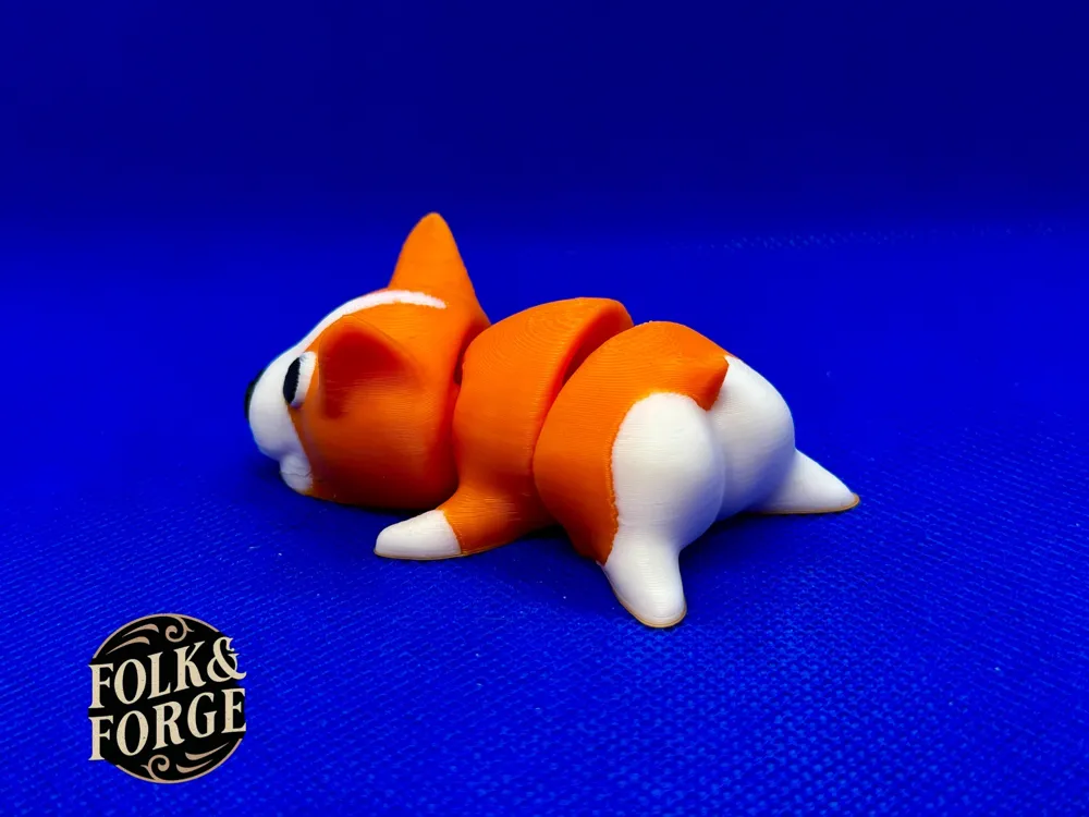 Corgi Pequenino por Folk & Forge MakerWorld: Baixe modelos 3D gratuitos