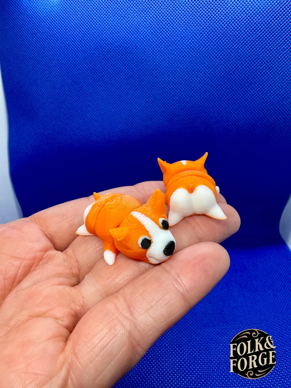 Corgi Pequenino por Folk & Forge MakerWorld: Baixe modelos 3D gratuitos