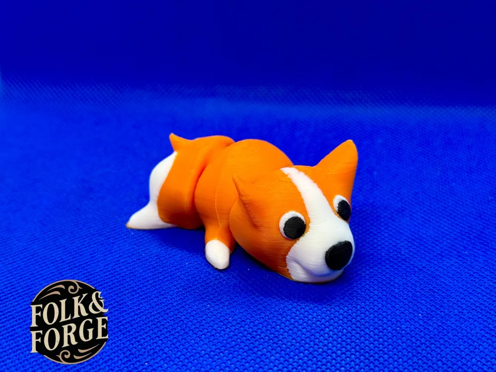 Corgi Pequenino por Folk & Forge MakerWorld: Baixe modelos 3D gratuitos