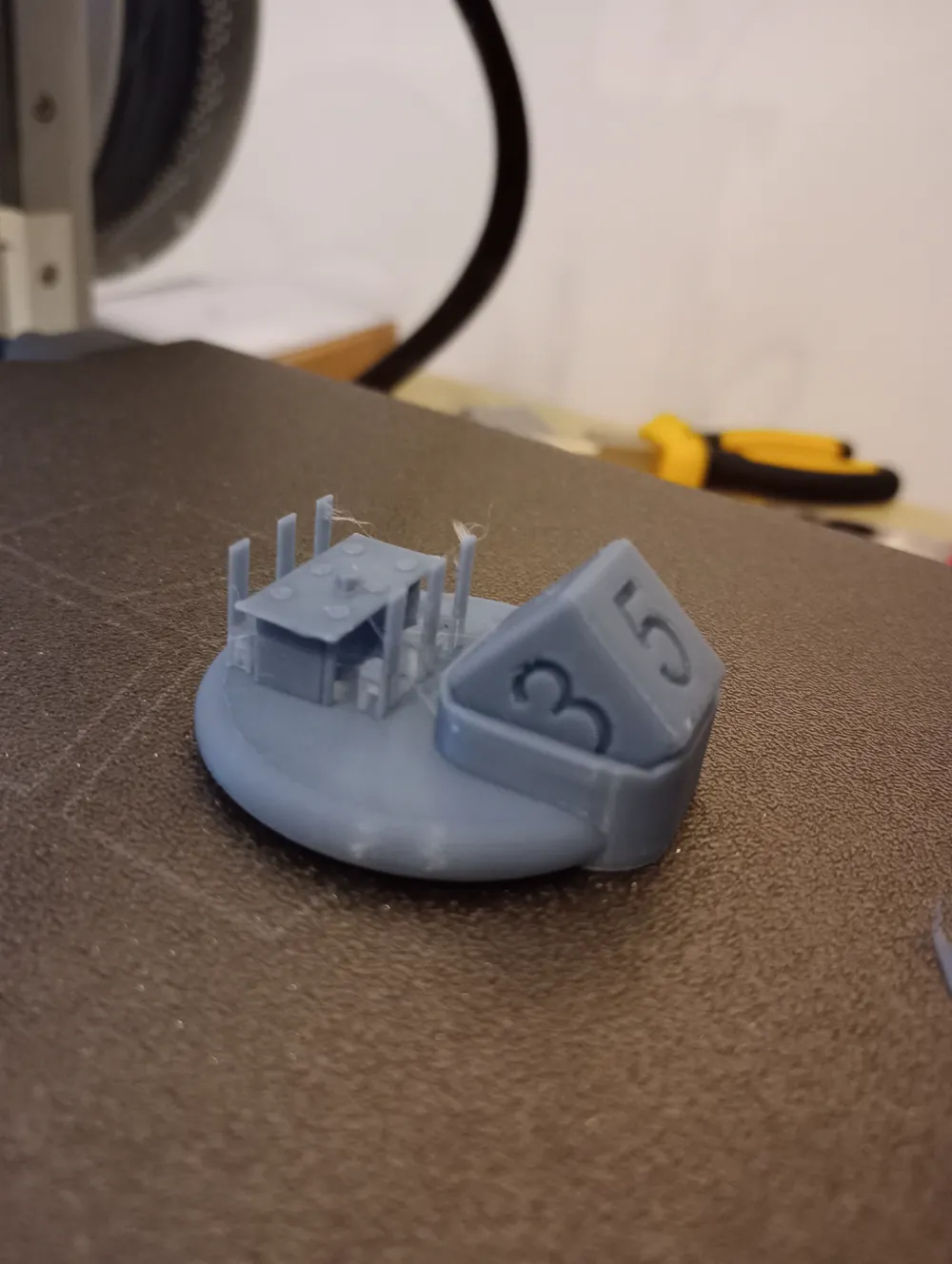 mtg food token+D6 by Tiske 3D - MakerWorld