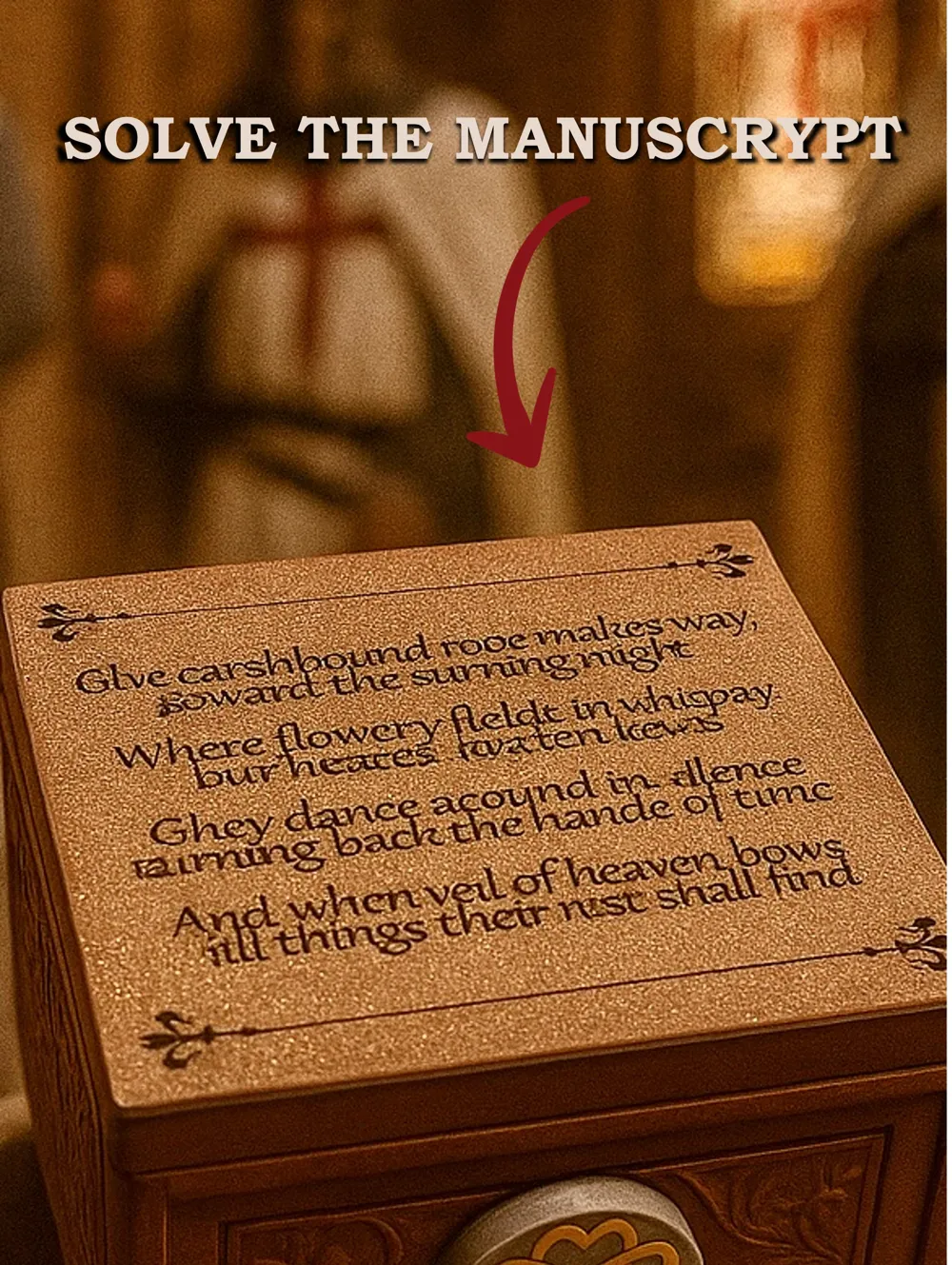 Templar Lockbox | Mechanical Puzzlebox by 2222pzzls MakerWorld ...