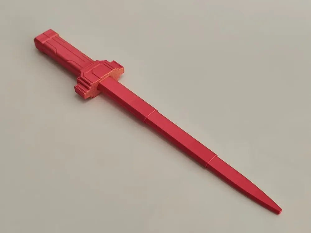 Mini机械伸缩剑 来自 老程3d设计 Makerworld