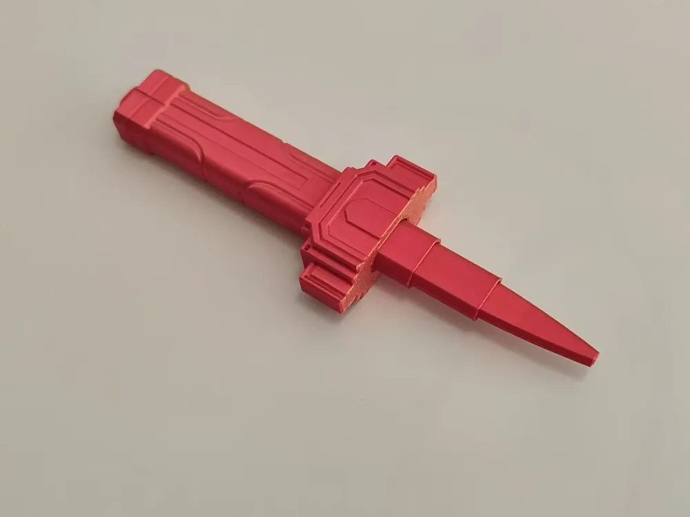 MINI Mechanical Retractable Sword by 老程3D设计 - MakerWorld