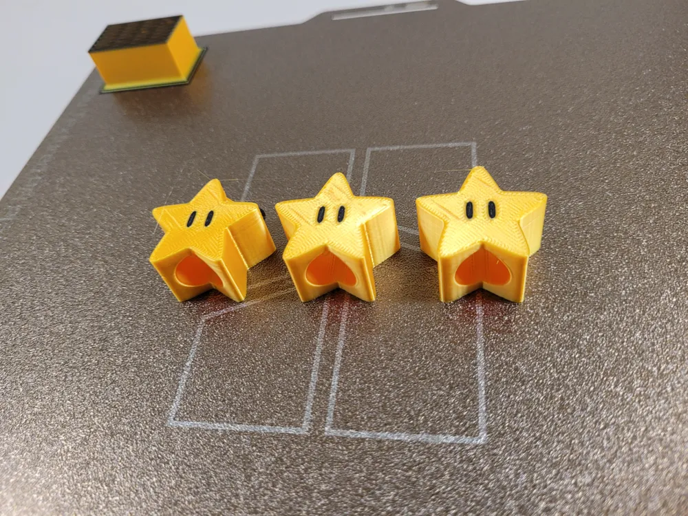 Mario Star Straw Topper - Free 3D Print Model - MakerWorld